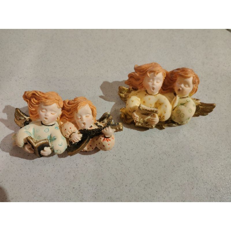 Jual Patung Two Little Angel/Figurin Christmas/Hiasan | Shopee Indonesia
