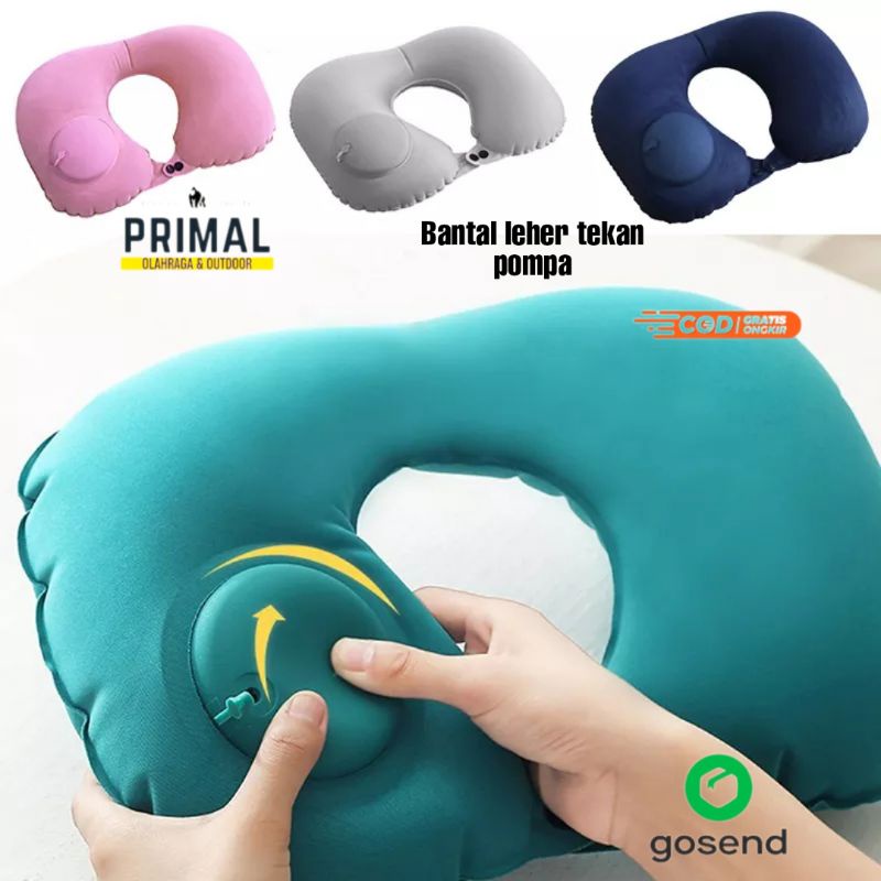 Jual Bantal Leher Bentuk Perjalanan Bantal tekan pompa Udara Otomatis ...