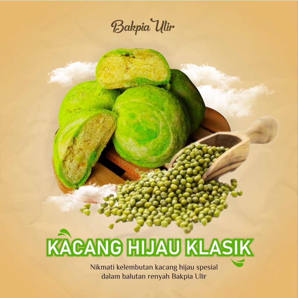 Jual Bakpia Ulir Kacang Ijo Bakpia Kering Oleh Oleh Khas Surabaya isi ...