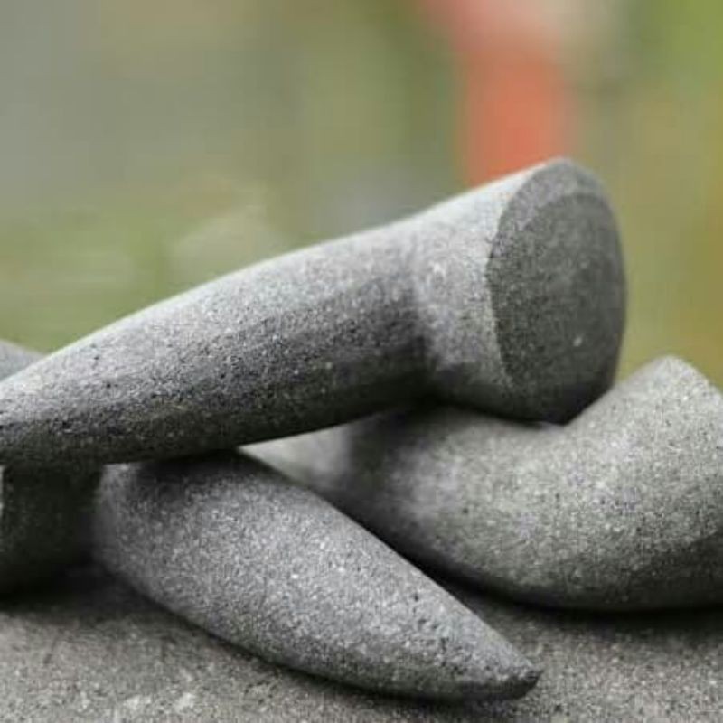 Jual muntu ulekan ulegan batu asli besar set cobek besar buatan ...