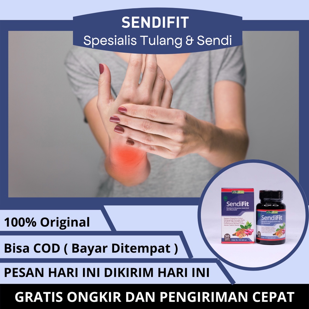 Jual SendiFIT Spesialis Obat Asam Urat, Reumatik, Encok, Syaraf Kejepit ...