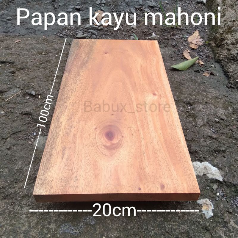 Jual Papan kayu mahoni 100×20×2cm | Shopee Indonesia