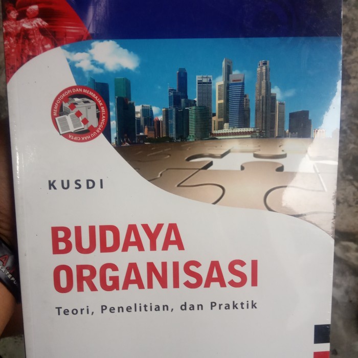 Jual BUKU BUDAYA ORGANISASI. KUSDI | Shopee Indonesia