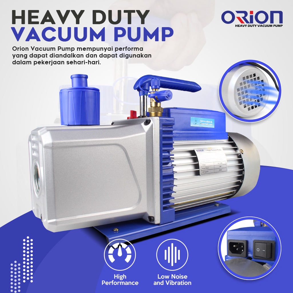 Jual Vacuum Pump AC Mesin Pompa Vacuum AC 1 HP Orion VP-RS-6 | Shopee ...