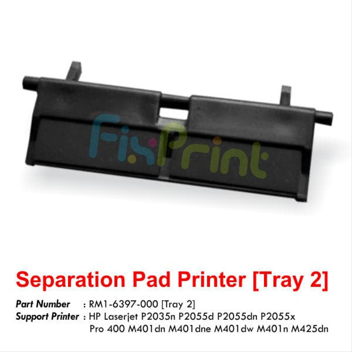 Jual Separation Pad HP Laserjet P2035n P2055d P2055dn P2055x Pro 400 ...