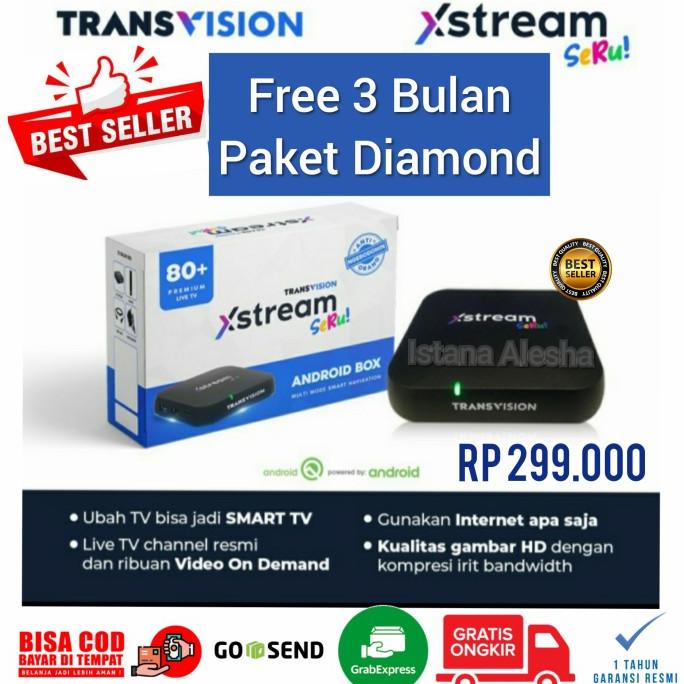 Jual XSTREAM SERU TRANSVISION - android tv box | Shopee Indonesia