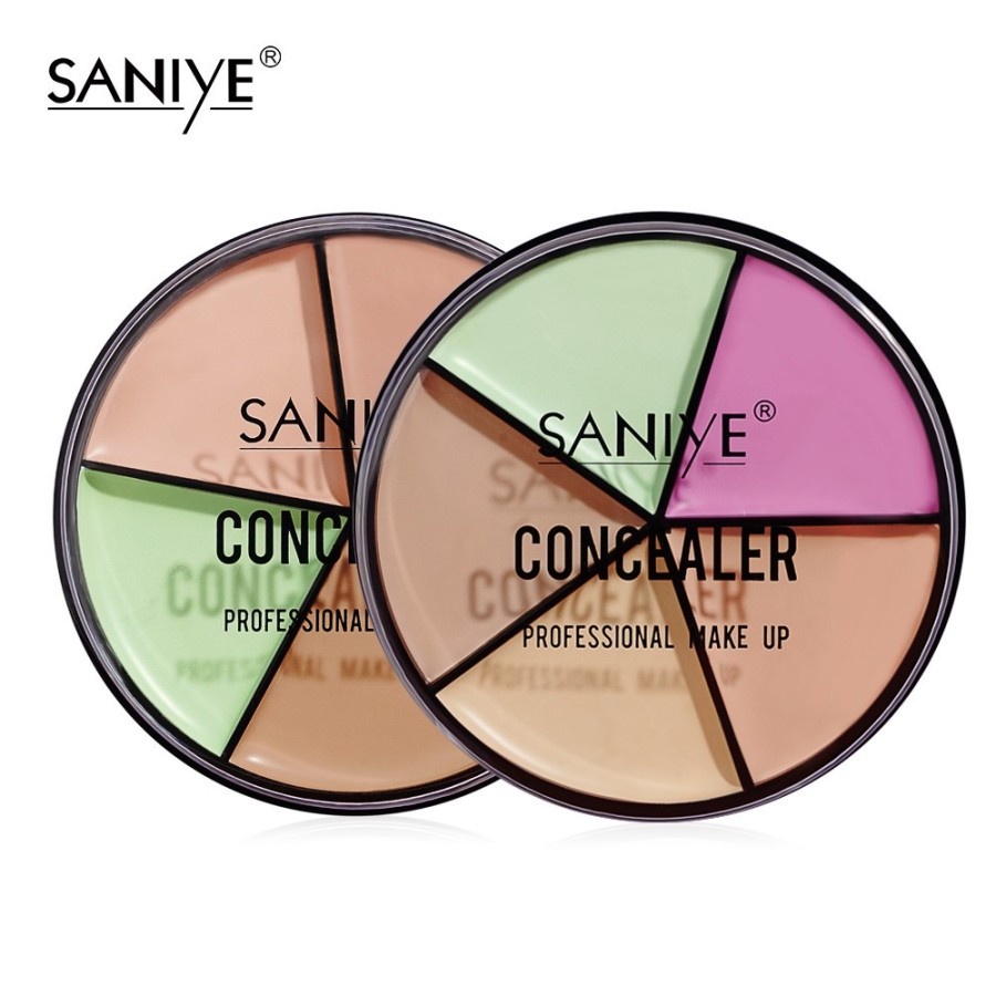 Jual SANIYE R1179 Palet Concealer Krim Tahan Air Flawless Cakupan Penuh ...
