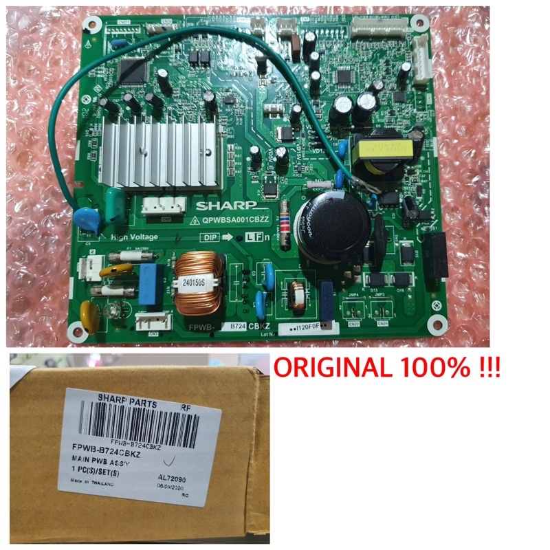 Jual modul pcb kulkas Sharp FPWB-B724CBKZ ORIGINAL | Shopee Indonesia