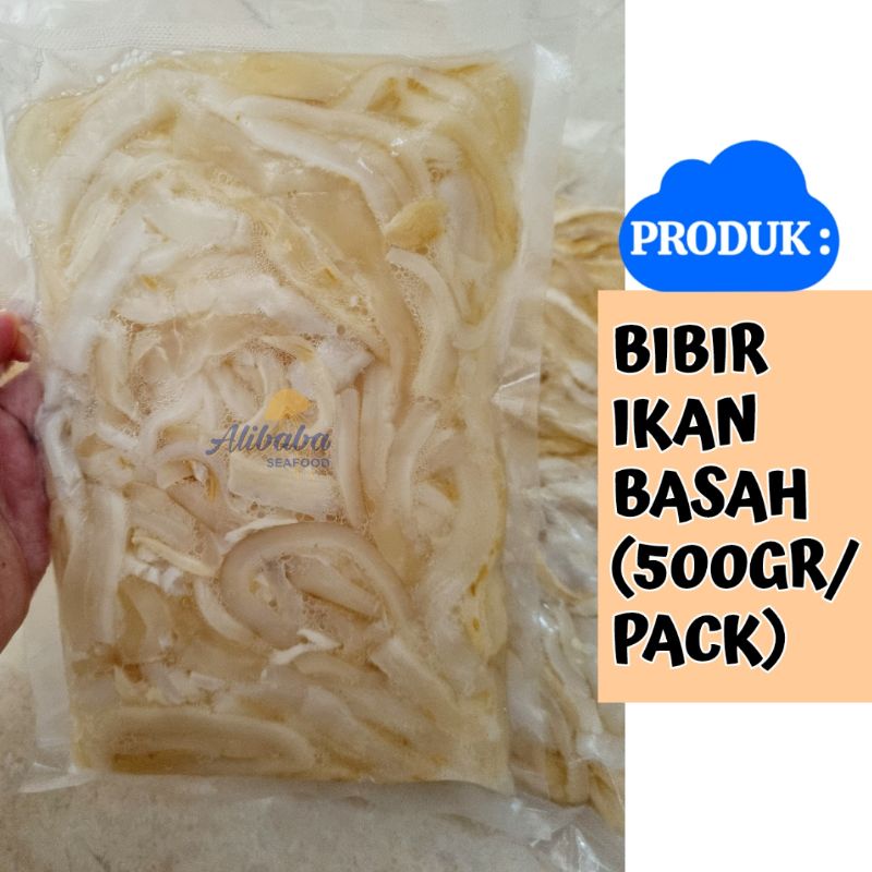 Jual Bibir Ikan Basah Super Fishlip 500gram | Shopee Indonesia