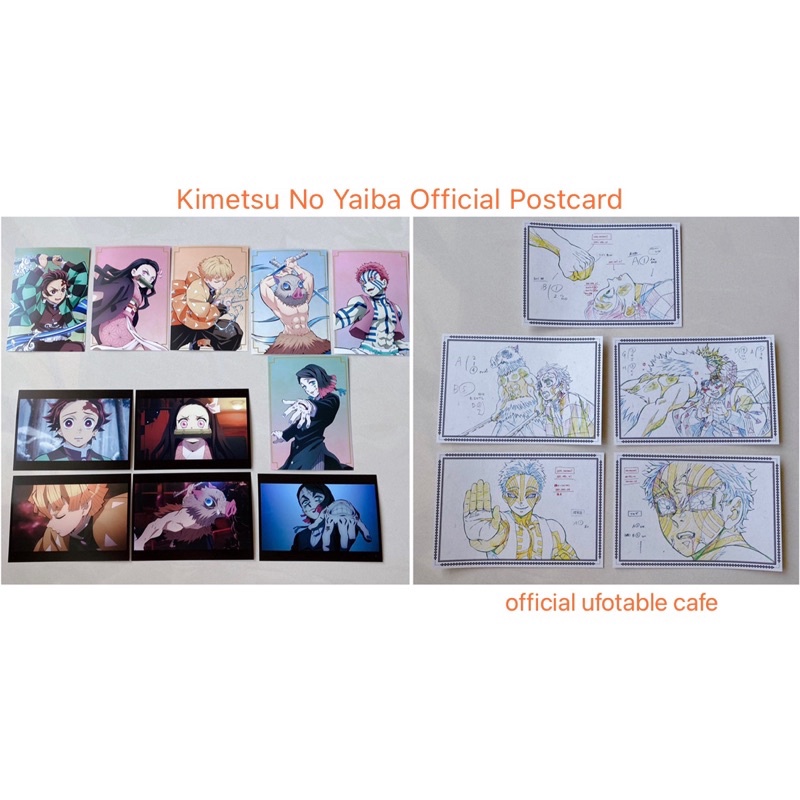 Jual Kimetsu no yaiba Demon Slayer Postcard Rengoku Tanjiro Nezuko ...