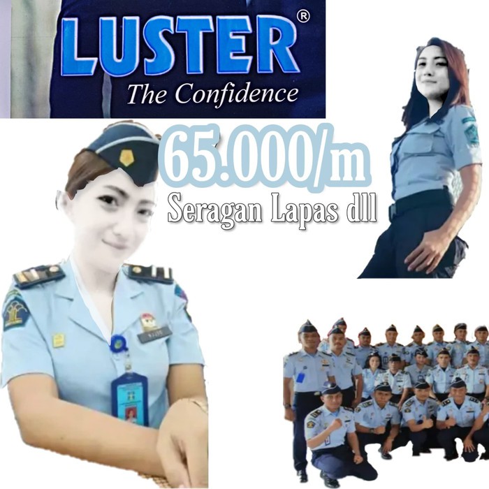 Jual Kain Luster By Friendship - Harga Per 10 Cm - Bahan Seragam Baju ...