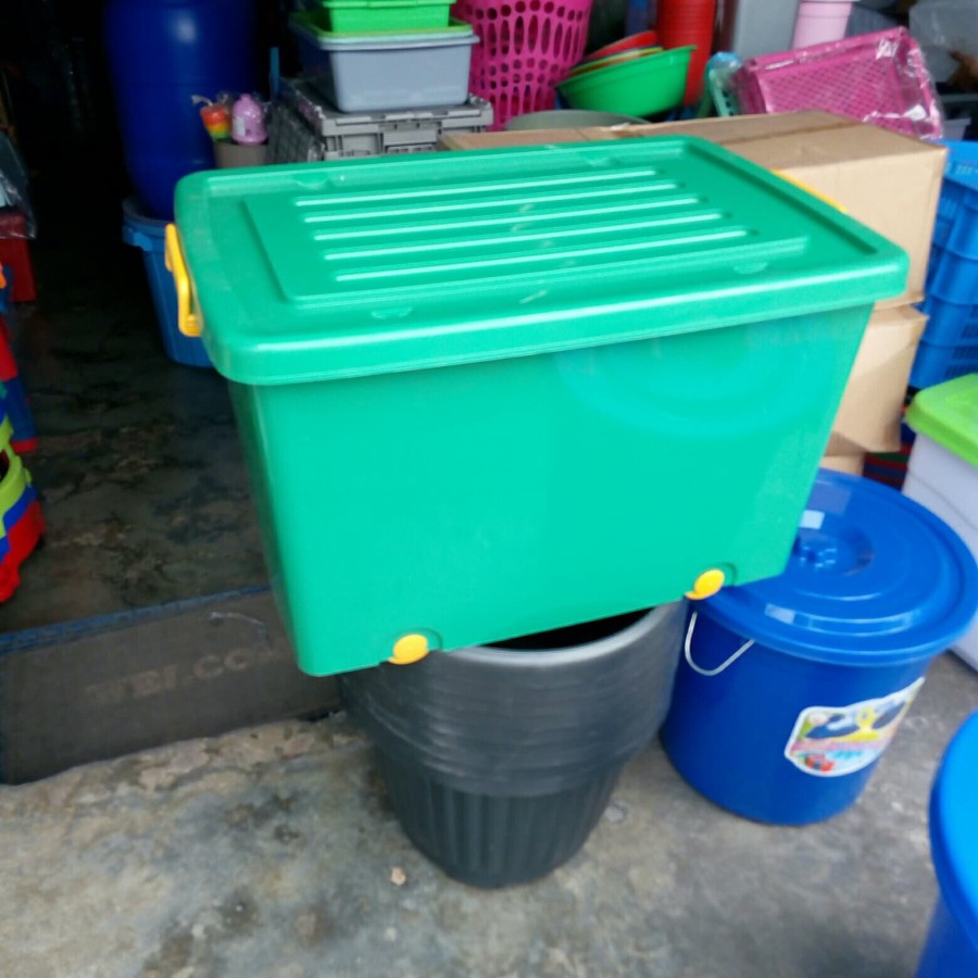 Jual Box Container Roda 30 Liter LG Kualitas Shinpo Kontainer ...
