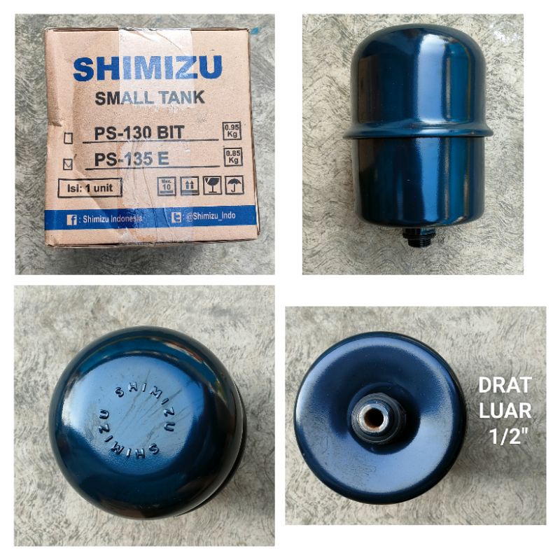 Jual Tabung Tangki Pompa Air Shimizu PS-135E Small Tank | Shopee Indonesia