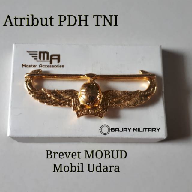 Jual ANJAYMALANG Atribut Brevet Baju PDH TNI AD - Wing MOBUD KOSTRAD ...