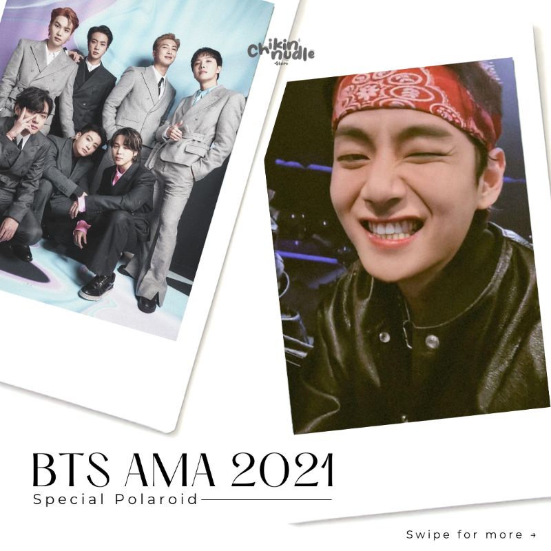 Jual BTS AMA 2021 POLAROID | Shopee Indonesia