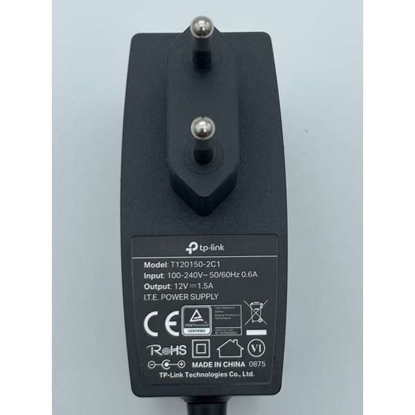 Jual ADAPTOR TPLINK ORIGINAL 12V 1.5A 12V 2A tp-link MODEL: T120150-2C1 ...