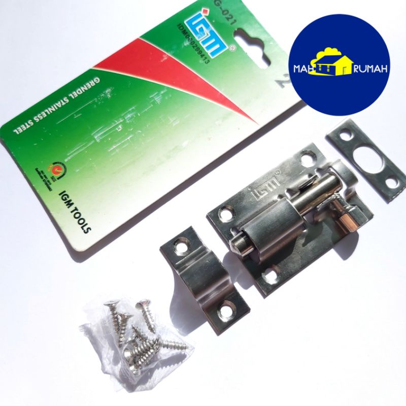 Jual IGM - GRENDEL PER TEBAL Gerendel Selot Slot Kunci Pintu Jendela ...