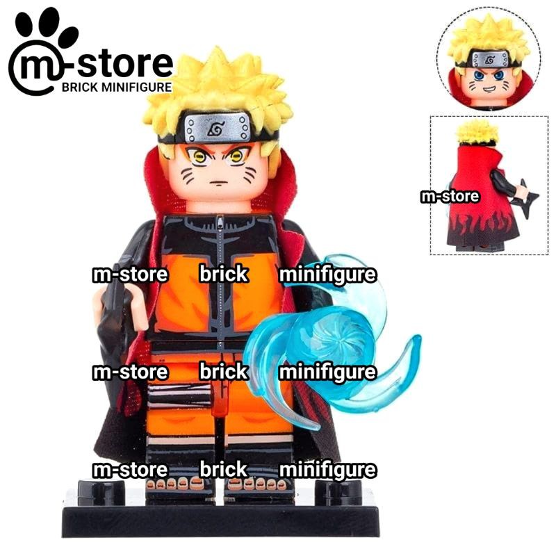 Jual brick naruto uzumaki block mini toy figure | Shopee Indonesia