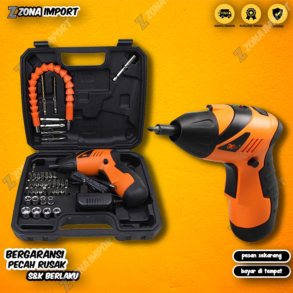 Jual Bor Listrik Alat Tukang 2 Mode Lurus dan Pistol Lengkap Package ...