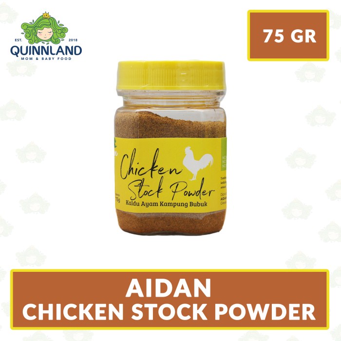 Jual MURAH Chicken Stock Powder 75gr - Aidan (Kaldu Ayam Kampung ...