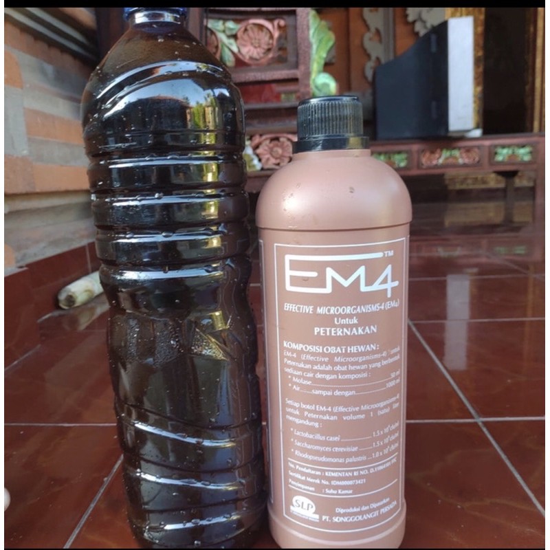 Jual [ COD ] SATU PAKET MOLASE TETES TEBU 2 KG + EM4 PETERNAKAN 1 LITER ...