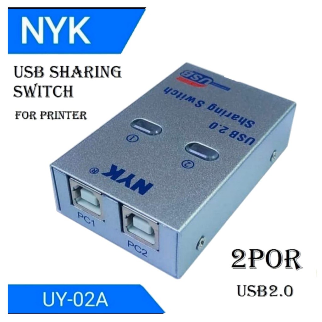 Jual Auto Switch Printer 1-2 Port USB 2.0 Switch Printer Bandung ...