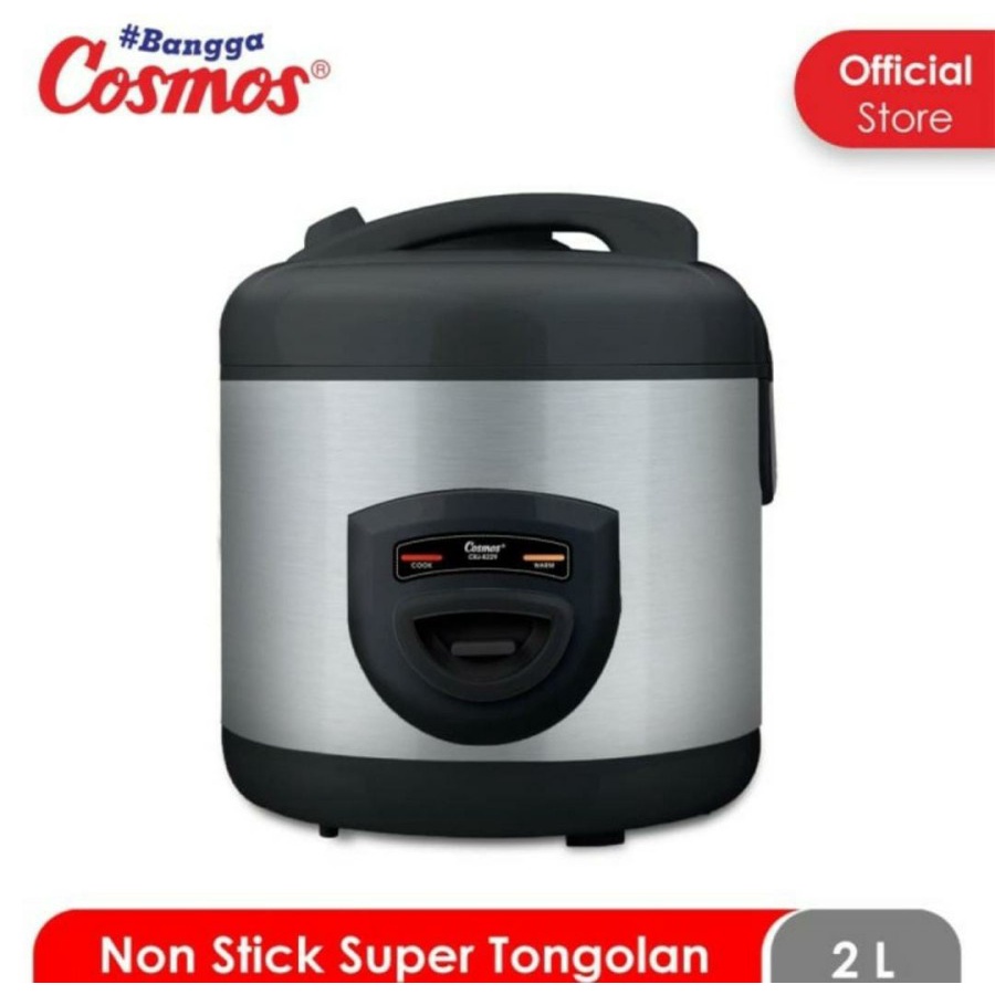 Jual Rice Cooker Cosmos CRJ 8229 2 Liter + Tongolan Magic Com Cosmos ...