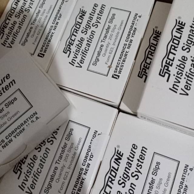 Jual Spectroline Signature Invisible & Overlay bisa Satuan Original ...