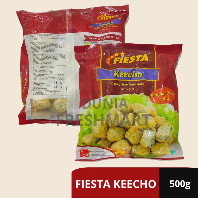 Jual Fiesta Keecho 500gram BAKSO IKAN DAN UDANG BOLA UDANG BOLA IKAN GORENG KICHO | Shopee Indonesia