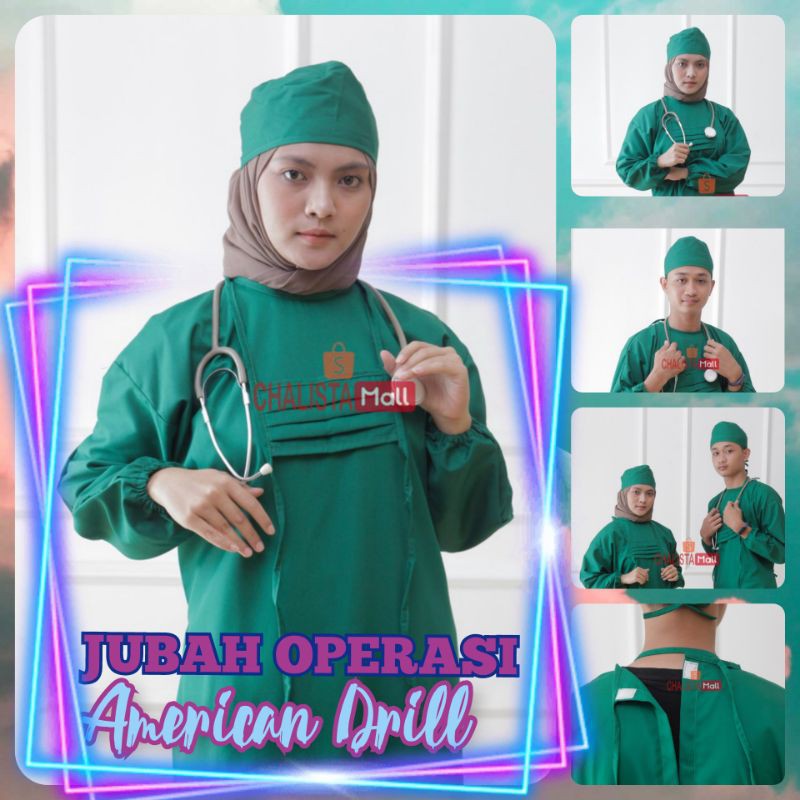 Jual JUBAH OPERASI WATERPROOF | GOWN APD | APD GOWN | GOWN OPERASI ...