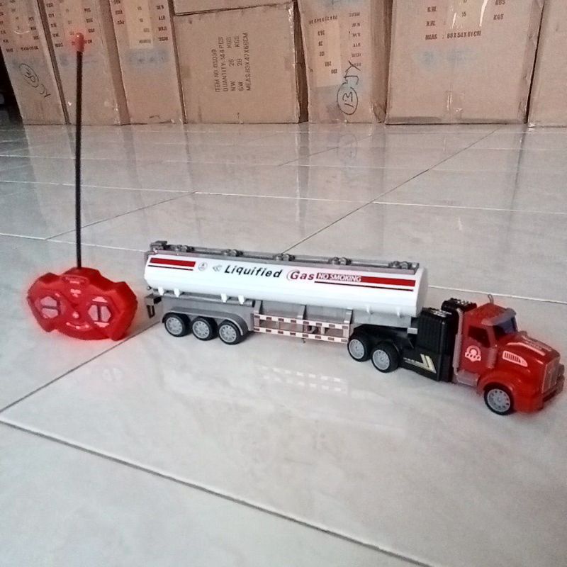 Jual 161 - 1/2/3 Mobil Remote Control Transport Megatron Scania Tangki ...