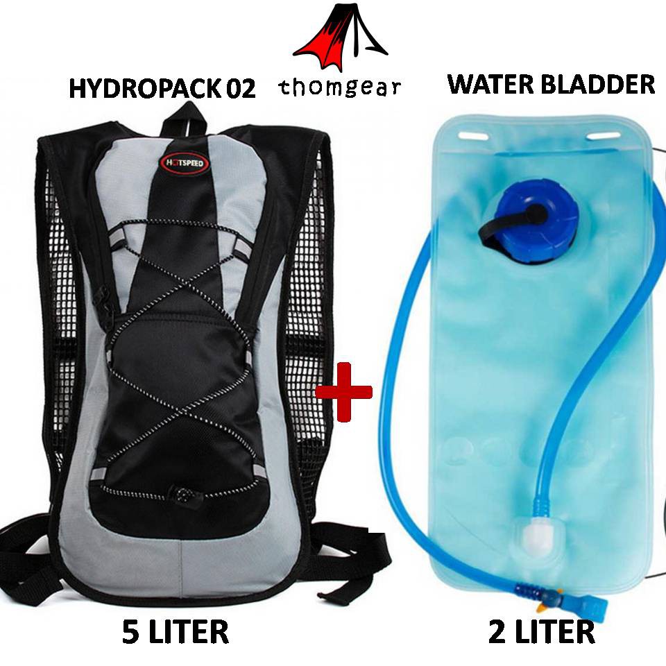 Jual Thomgear Tas Hydropack Gunung Hiking Tas Sepeda Waterproof 5 Sampai 10 L Water Bladder 2 ...