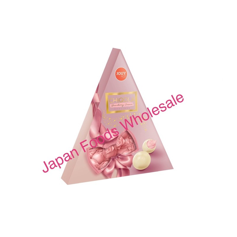 Jual Jouy & Co Chiqola Strawberry Cream 120gr / coklat belanda / coklat ...