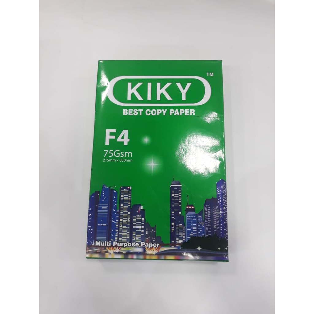 Jual Kiky Kertas HVS F4 75Gsm | Shopee Indonesia Jual Kiky Kertas HVS F4 75Gsm | Shopee Indonesia