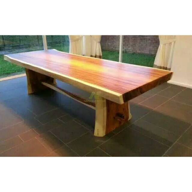Jual Meja makan meja meeting rapi meubel jepara | Shopee Indonesia