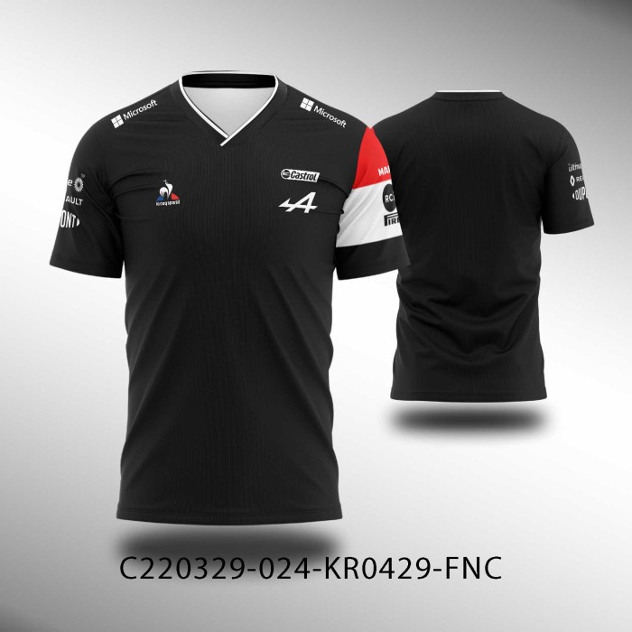 Jual Jersey Special F1 Formula One Team Alpine 2021 Hitam | Shopee ...
