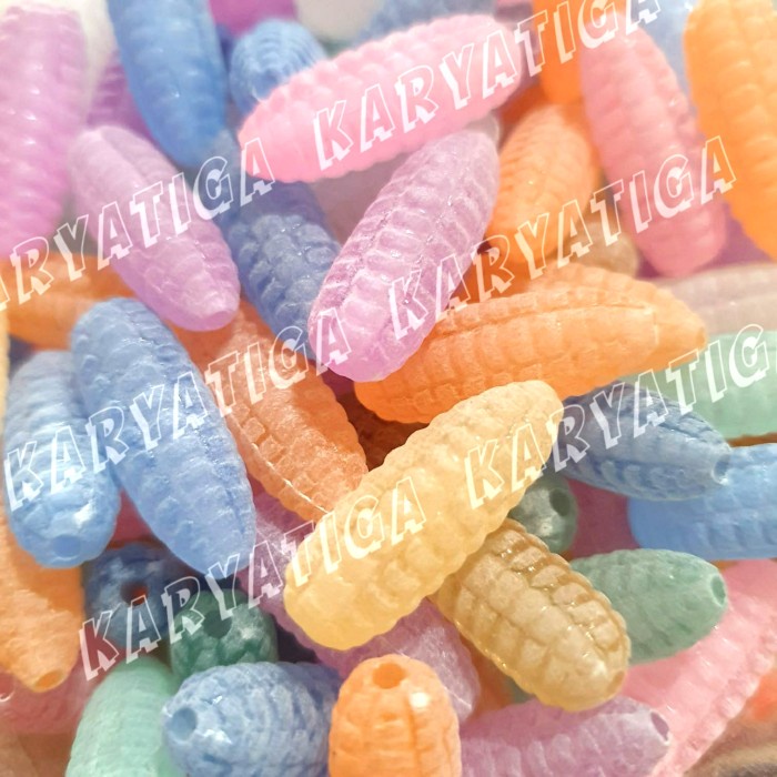 Jual Mote Manik Motif Jagung Warna Mix (10 Pcs) | Shopee Indonesia
