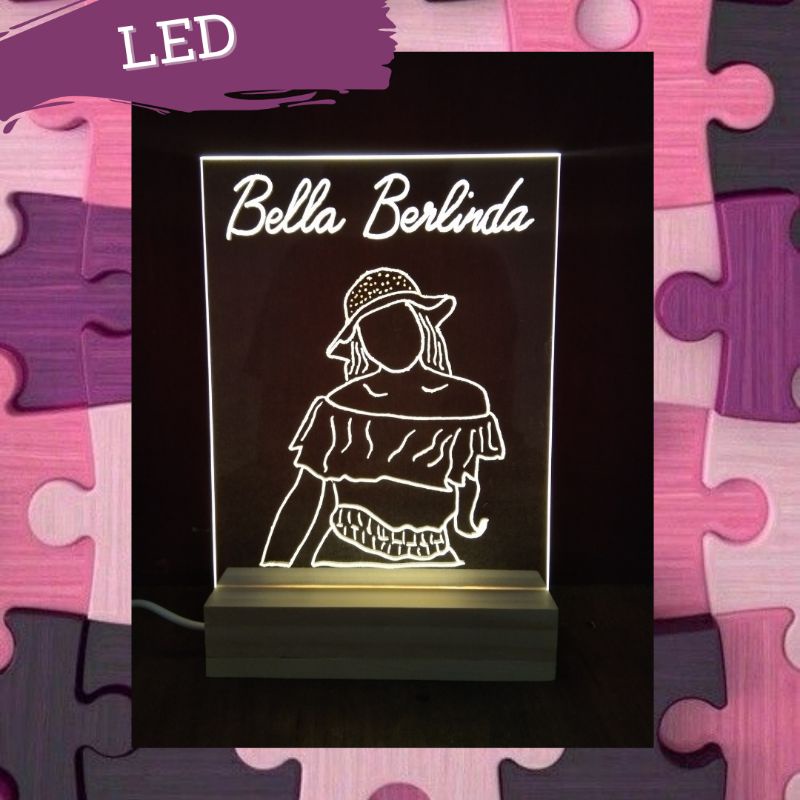 Jual ACRYLIC CUSTOM LETTERING LED WISUDA KADO BIRTHDAY GIFT LAMPU ...