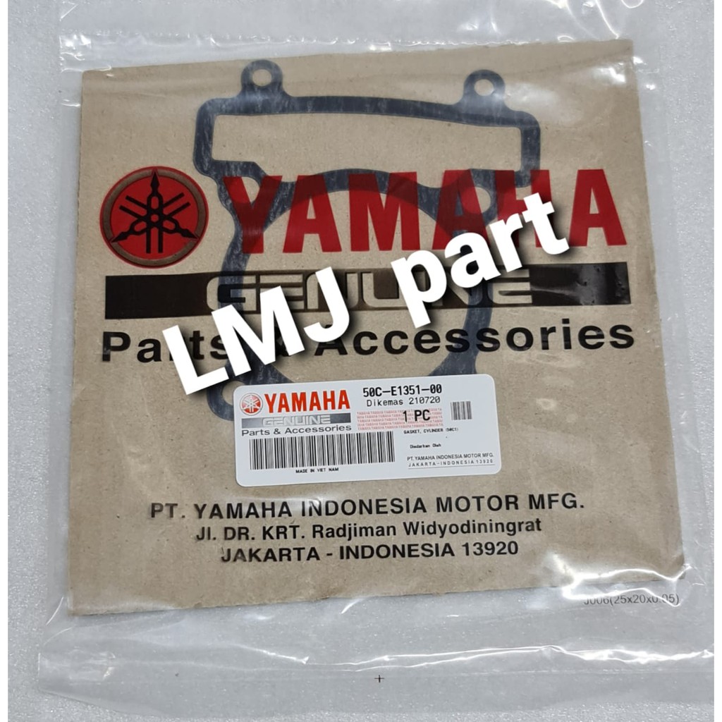 Jual PERPAK GASKET PACKING PAKING BLOK SEHER BAWAH VIXION NVA NEW LED R15 OLD LAMA V2 XABRE 50C ...