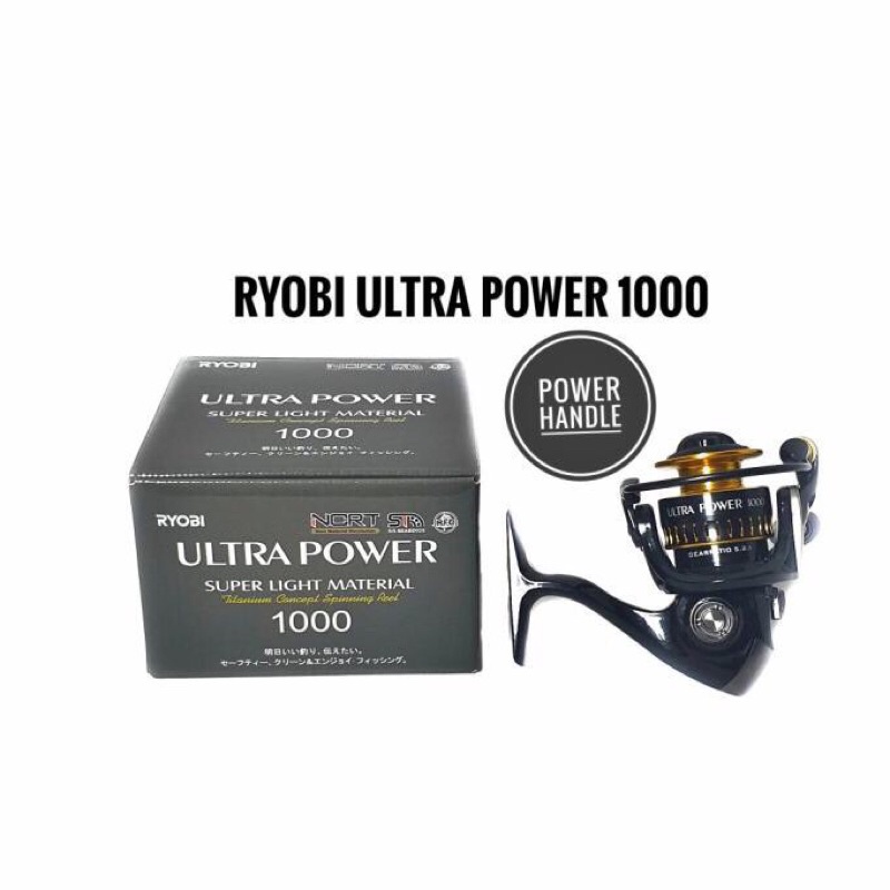 Jual Reel Ryobi Ultra Power 1000 Power Handle | Shopee Indonesia