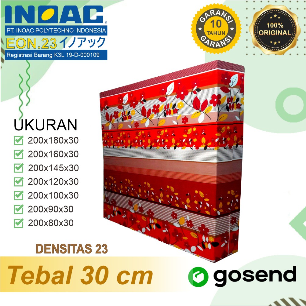 Jual Kasur Busa Inoac Tebal 30 cm ORIGINAL INOAC Garansi 10 Tahun EON ...