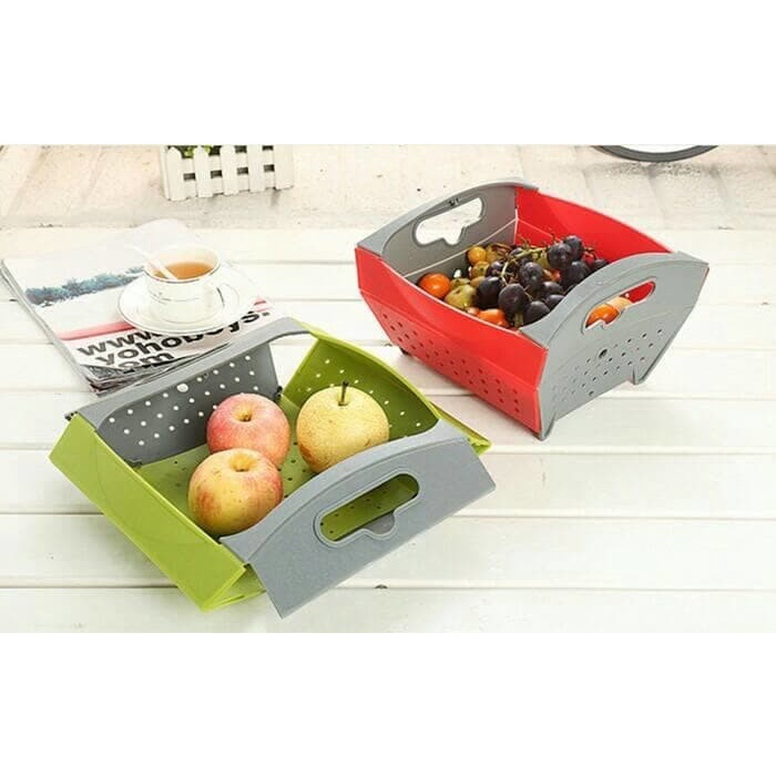 Jual NEW Tempat buah sayur lipat serbaguna A550 | Shopee Indonesia