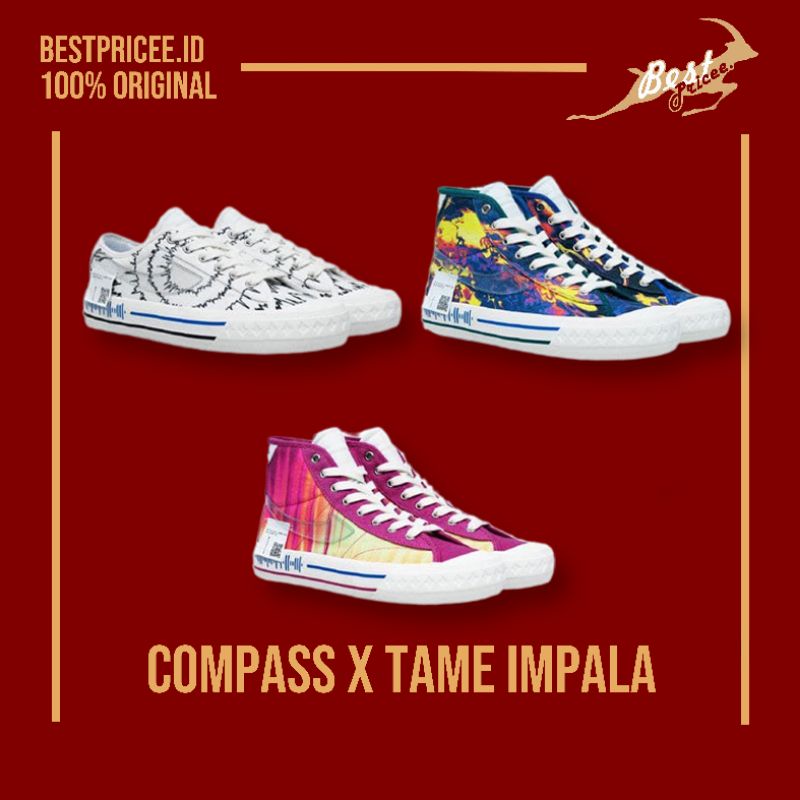 Jual COMPASS / TAME IMPALA "ARTIFICIAL VIBRATION" WAVEFORM | TIE-DYE ...