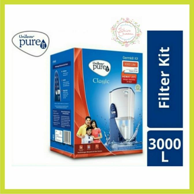 Jual TREND UNILEVER PURE IT GERMKILL KIT 3000 LITER REFILL FILTER AIR ...