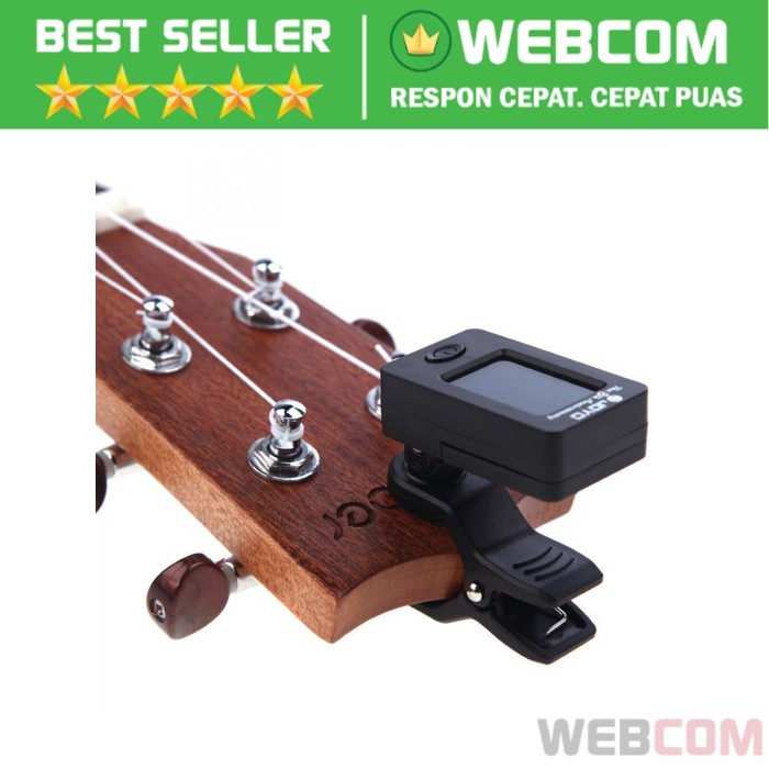 Jual Tuner Gitar Jepit Alat Stem Gitar Akustik Elektrik Bass Biola ...
