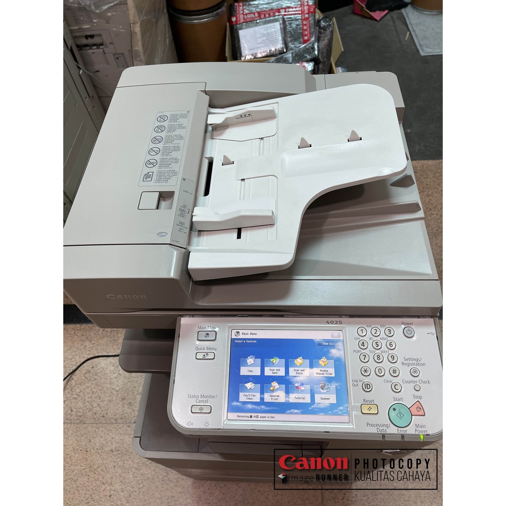 Jual Mesin Fotokopi Canon IRA 4025 220Volt Ex Eropa Grade A | Shopee Indonesia