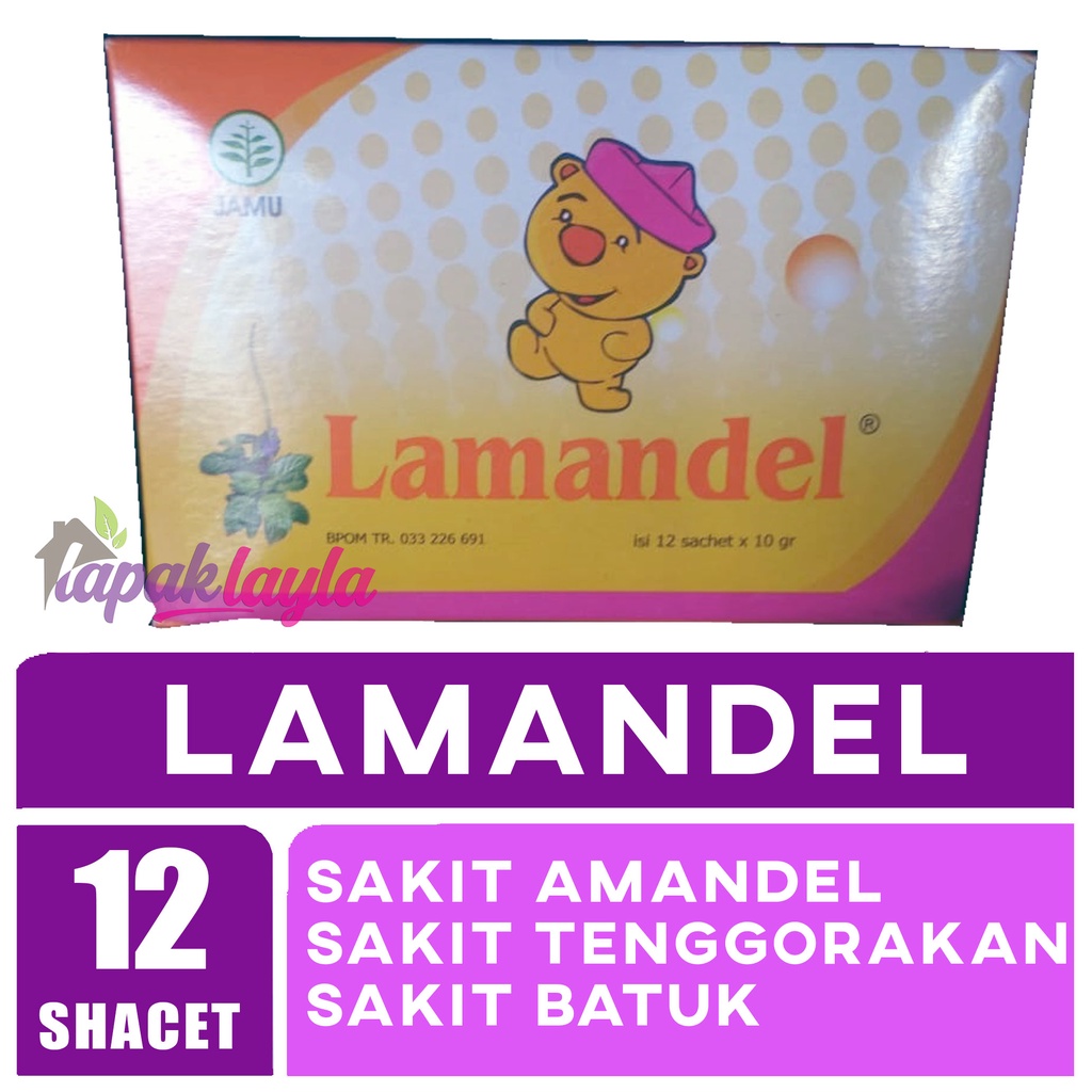 Jual LAMANDEL OBAT KHUSUS AMANDEL AKUT RADANG TENGGOROKAN | Shopee ...