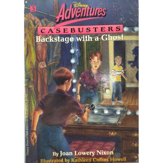 Jual Disney's Adventures: Casebusters (Backstage with a Ghost) (Novel Impor) | Shopee Indonesia