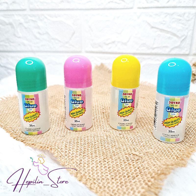 Jual Lem Cair Joyko GL-30 ( 35 ml )/ Liquid Glue ORIGINAL JOYKO 100% ...