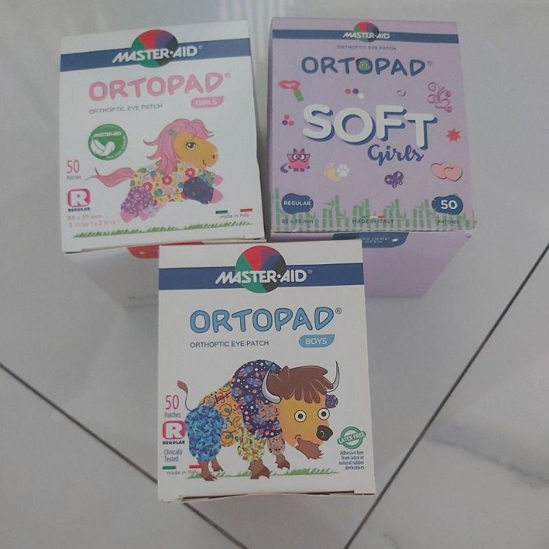 Jual ortopad orthoptic eye patch eyepatch boy and girls ukuran R ...
